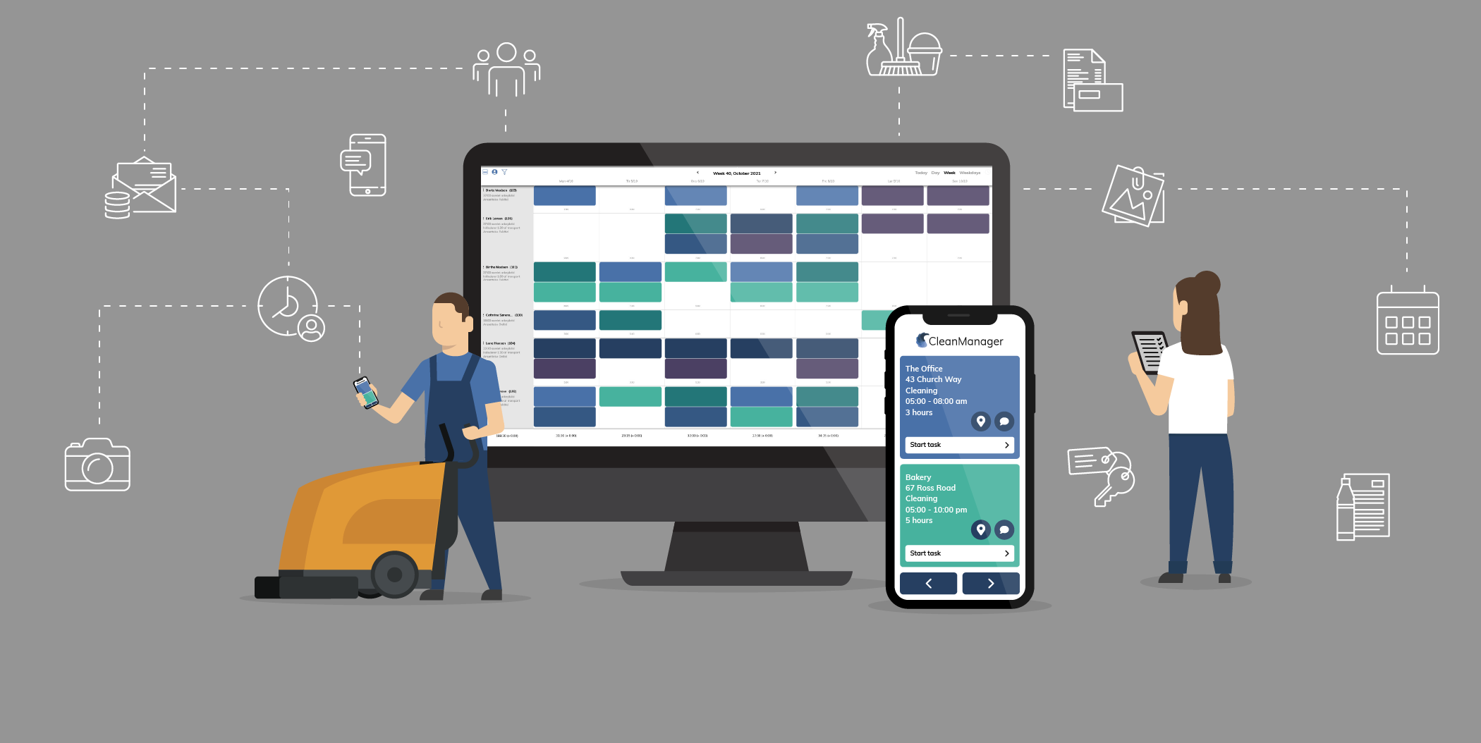 Scheduling Software for Cleaning Services